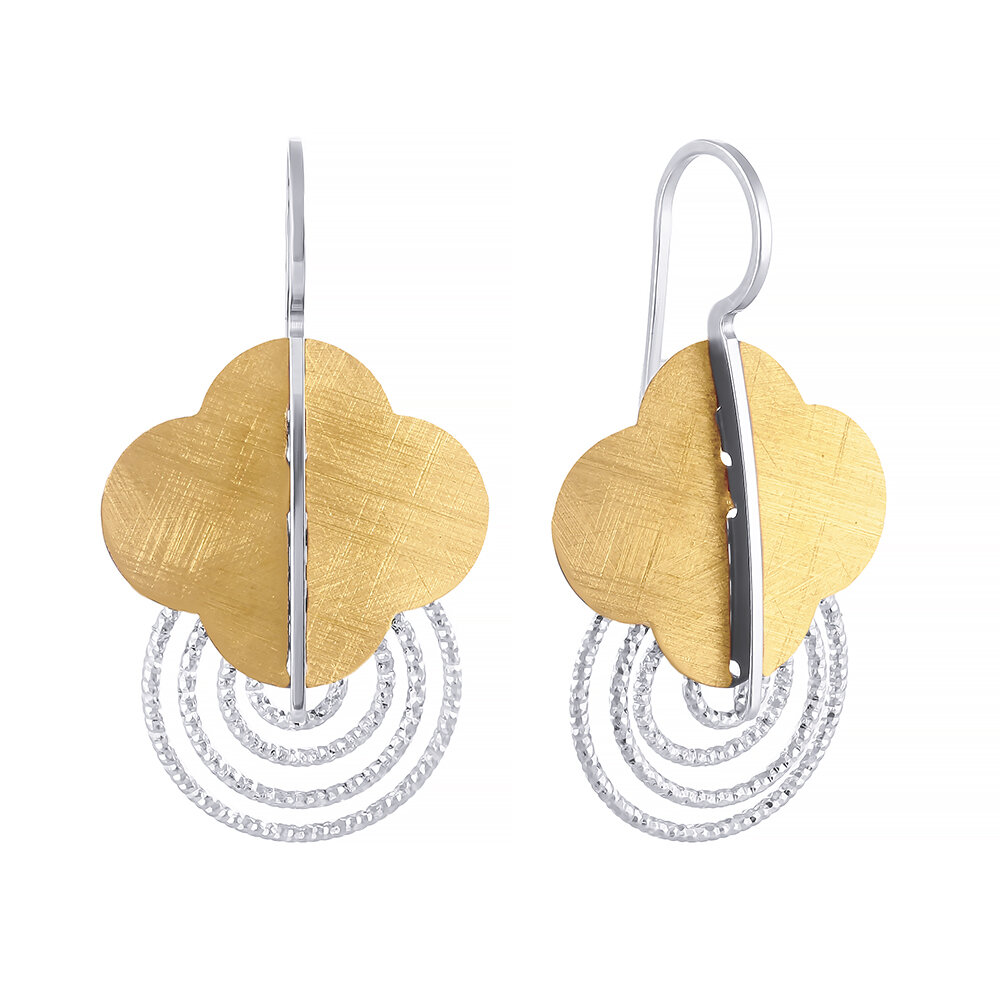 Серьги, серебро, 925 проба
