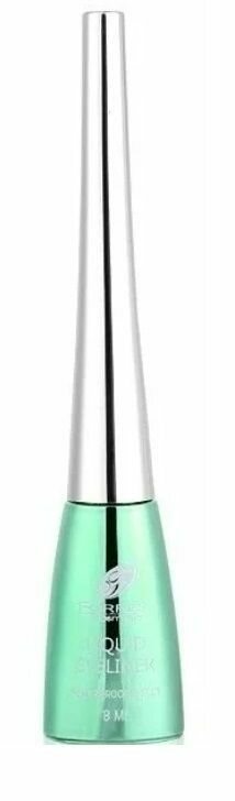 Farres cosmetics Подводка для глаз с тонкой кисточкой, тон №02 Изумрудная