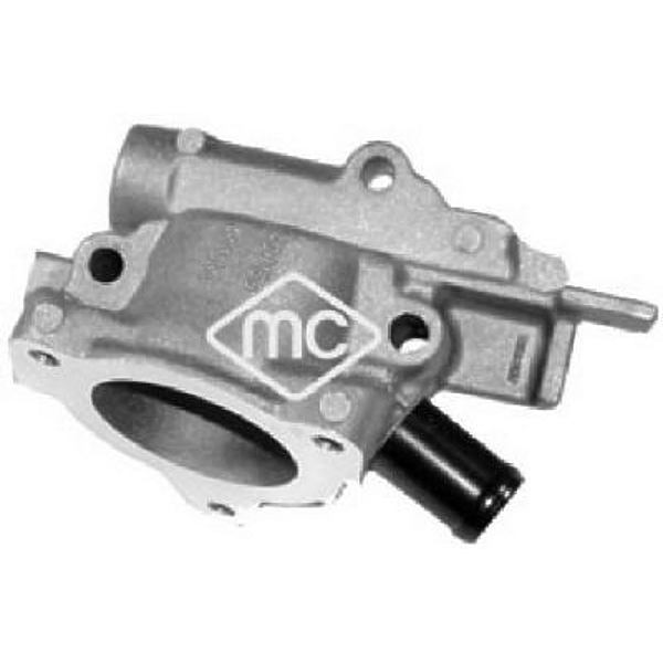 METALCAUCHO 05914 корпус термостата dac logan 1.4 / 1.6 06-, с уплотнениями