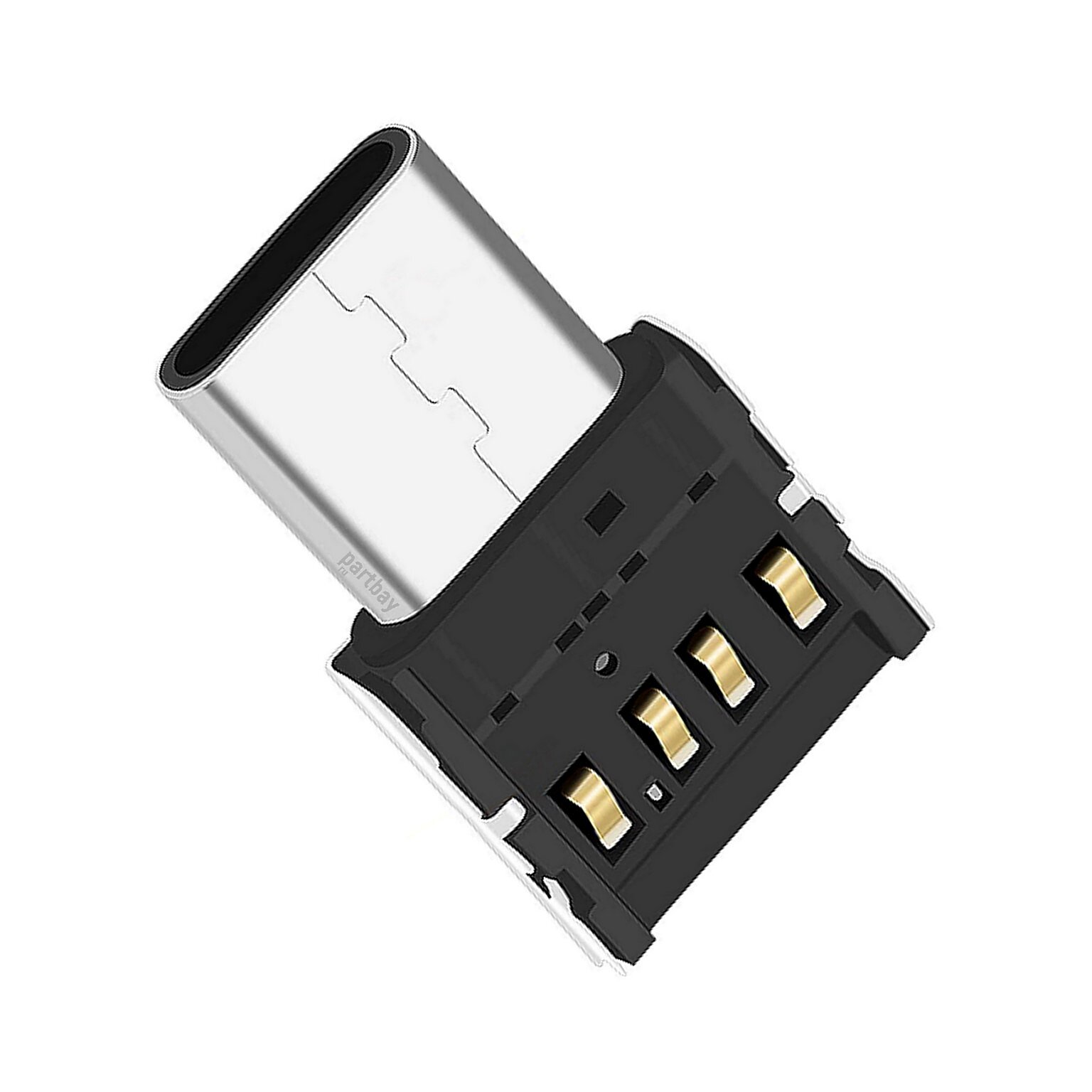 Переходник OTG USB на USB Type-С для подключения к смартфонам, планшетам и ноутбукам