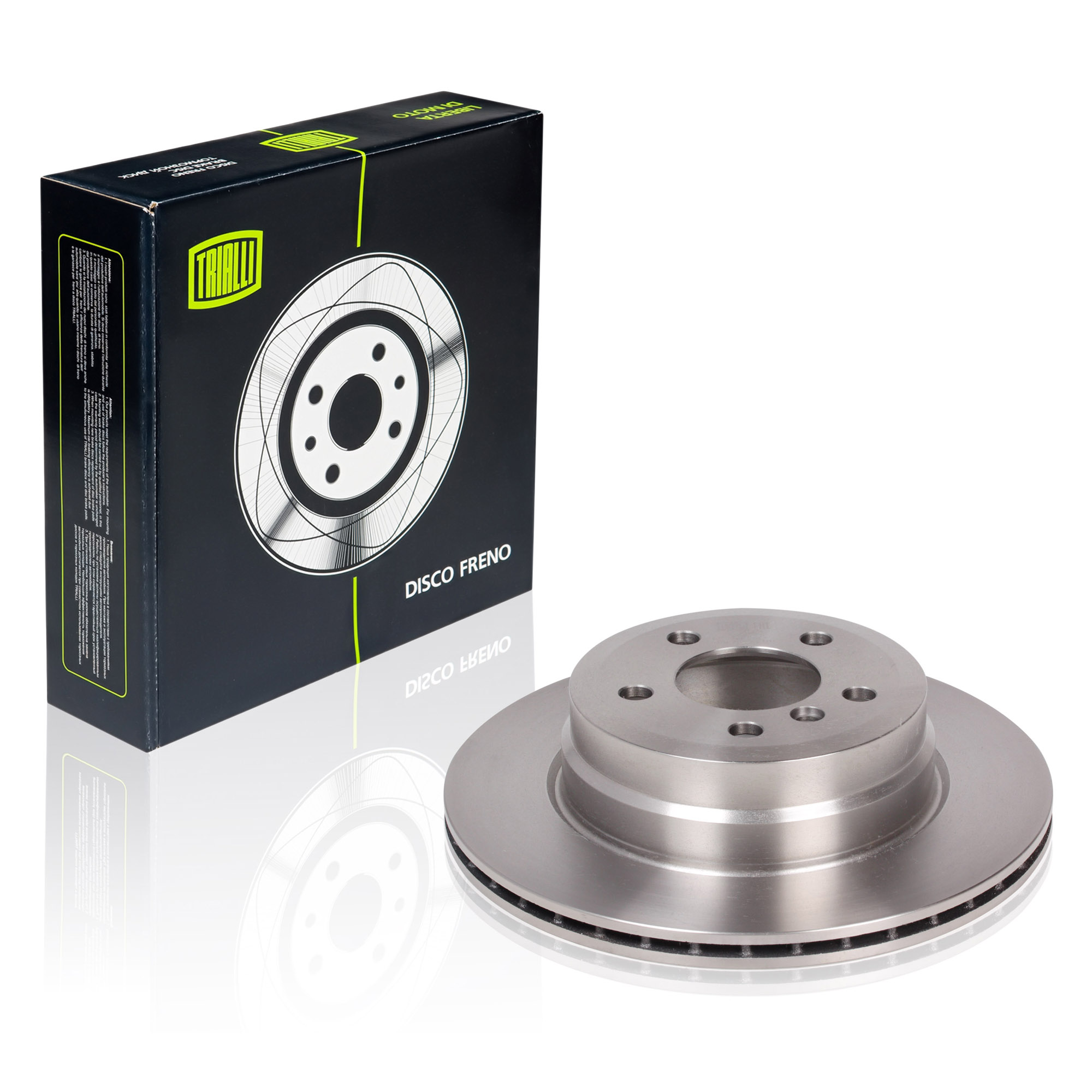 TRIALLI DF261502 (34216771970 / 34216793247 / 34216868940) диск торм. зад. для а / м BMW (БМВ) x5 (07-) d=320 (df