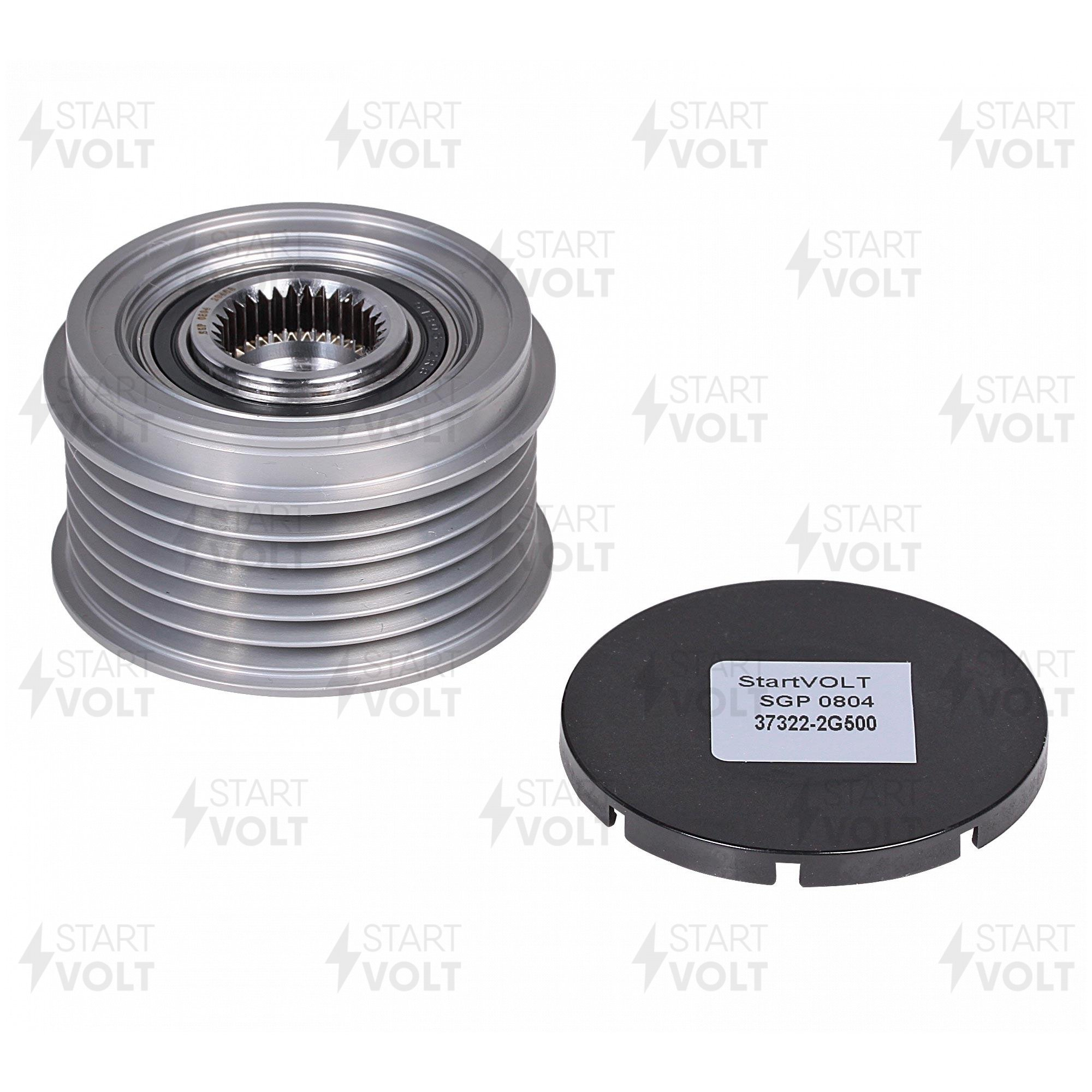 STARTVOLT sgp-0804 (SGP0804) шкив с обгонной муфтой генер. для а / м Sorento (Соренто) II (09-) 2.4i / optima (15-)