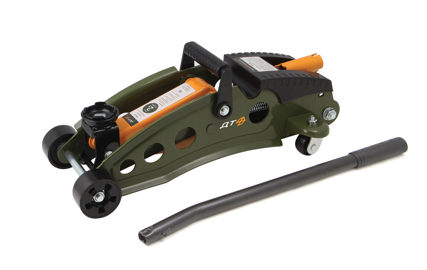 Дело техники 904124 домкрат подкатной 2 тонны 130-350 мм