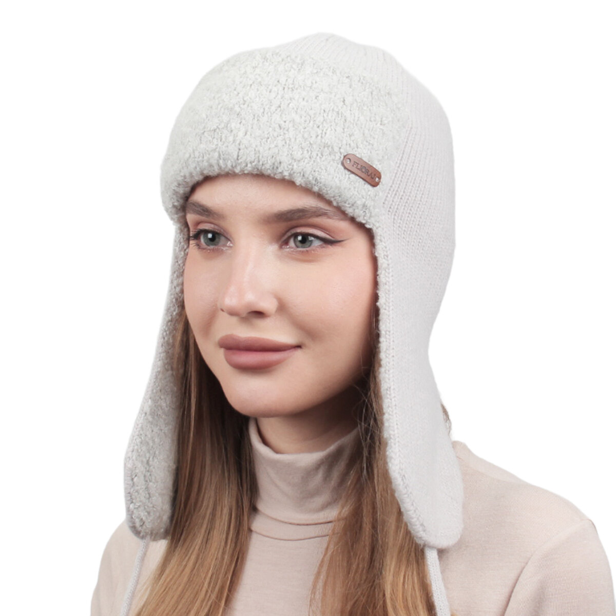 Шапка-ушанка для женщин