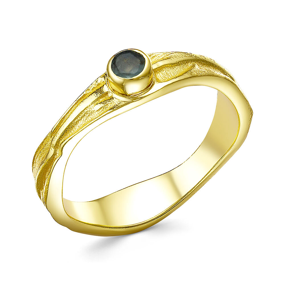 Кольцо, серебро, 925 проба, фианит