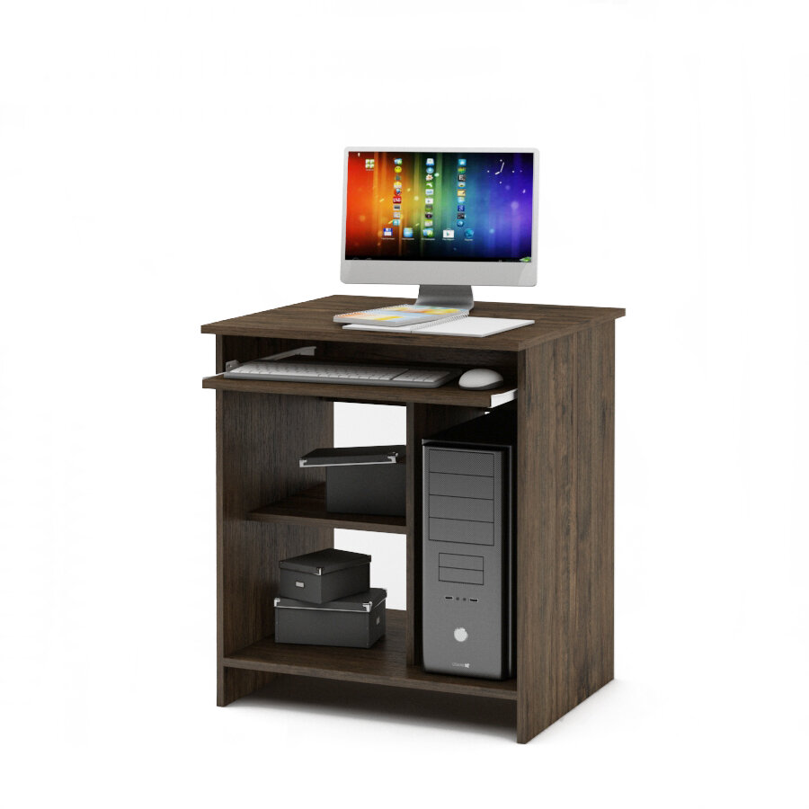 Компьютерный стол "Имидж (Арсенал)", 75x65х60 см, отделение для системного блока