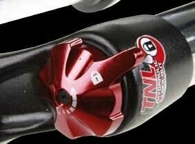 Колпачок-регулятор гидравлической блокировки для всех TNL вилок RST, алюминиевый, красный