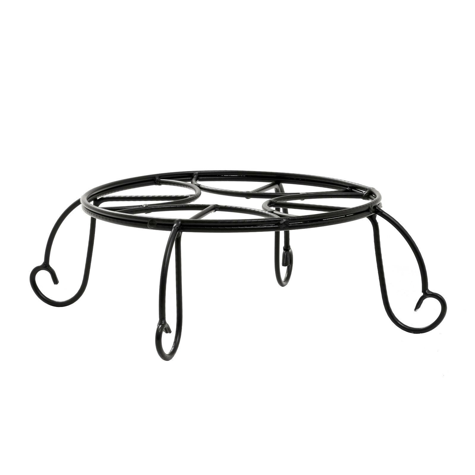 Подставка под тандыр, d=37 см, максимальная нагрузка 150 кг, металл, чёрная, форма микс