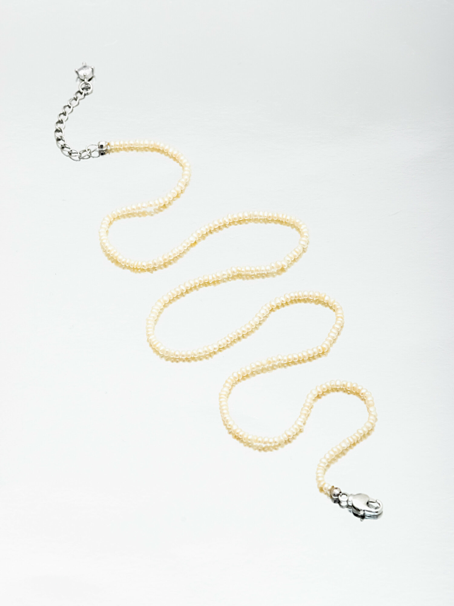 Бусы, жемчуг пресноводный культивированный