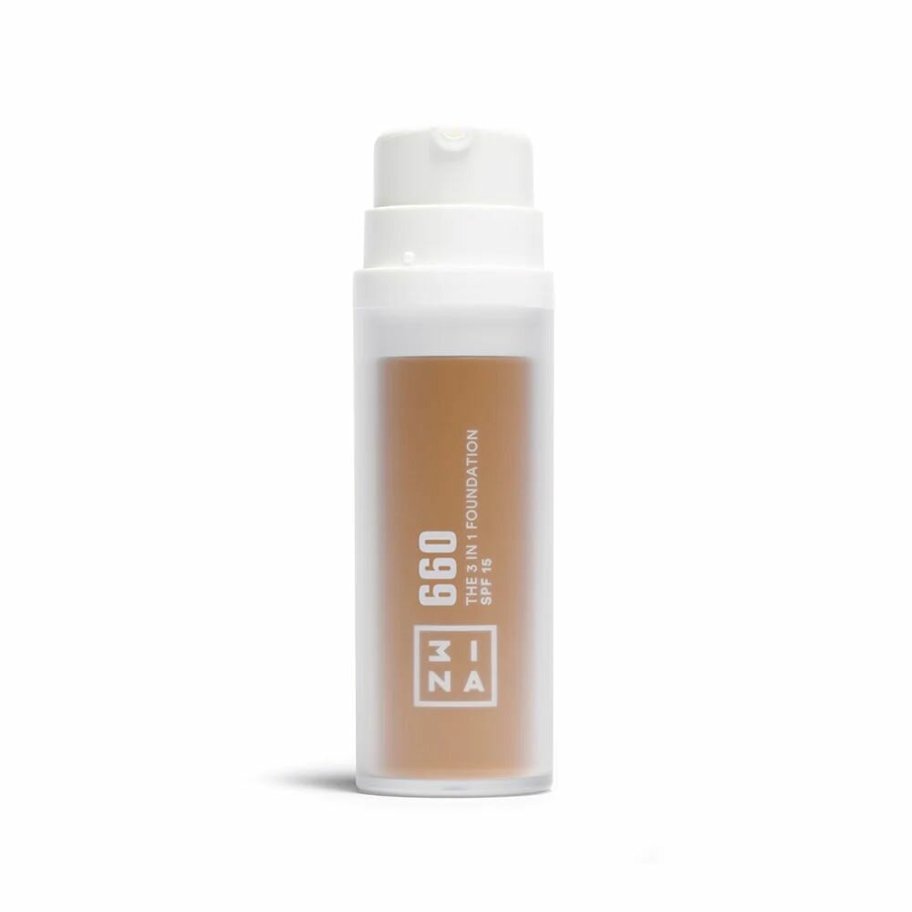 Тональный Крем 3INA (Мина, Зина) The 3in1 Foundation, SPF 15 - тон 660