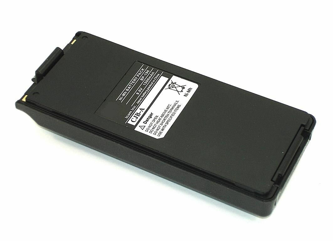 Аккумулятор для Icom IC-A4 (BP-195, BP-196) 1500mah 9,6V Ni-Mh, код 074969