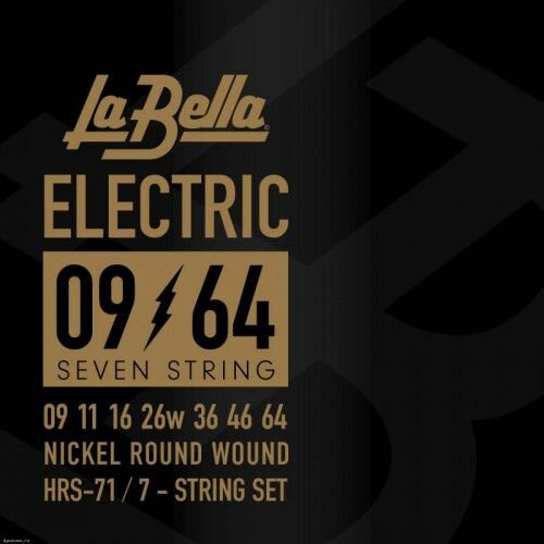 Струны La Bella 7-string 9-64 (HRS-71)