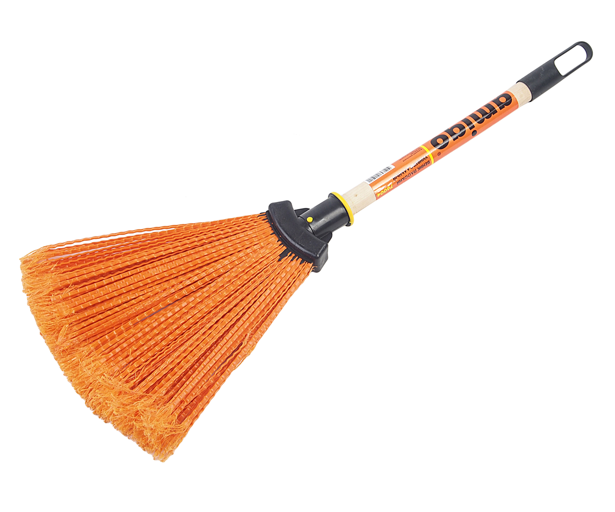 Веник полипропиленовый с деревянной ручкой AMIGO