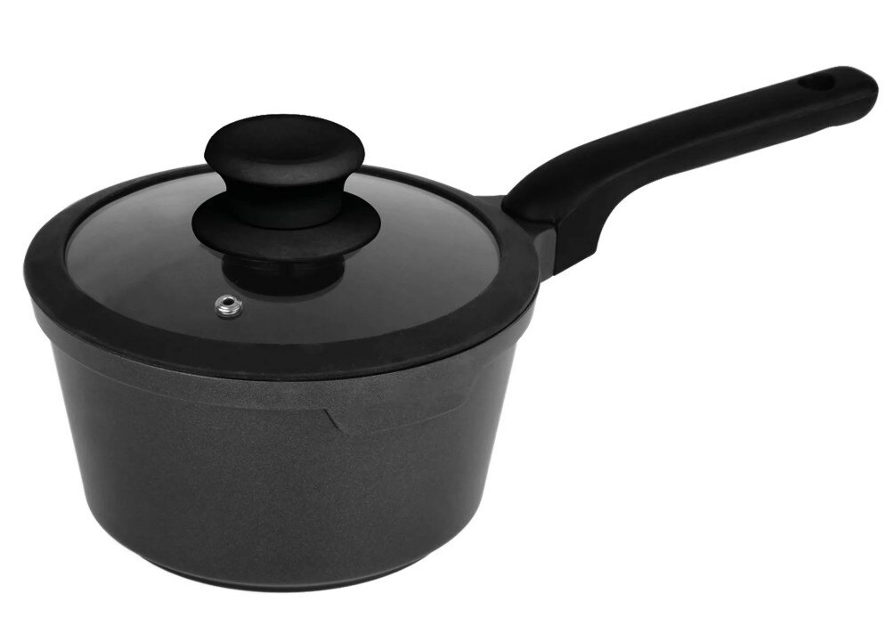 Ковш 3,7л с крышкой 18см MISTERY Алюминий 820-018 118-820-018