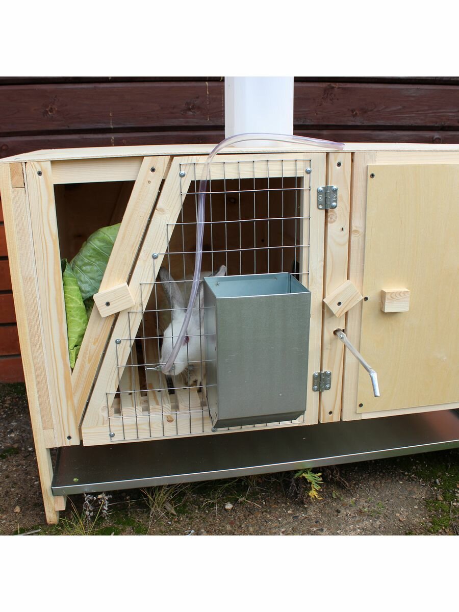 Клетка для кроликов с маточником база с поддоном