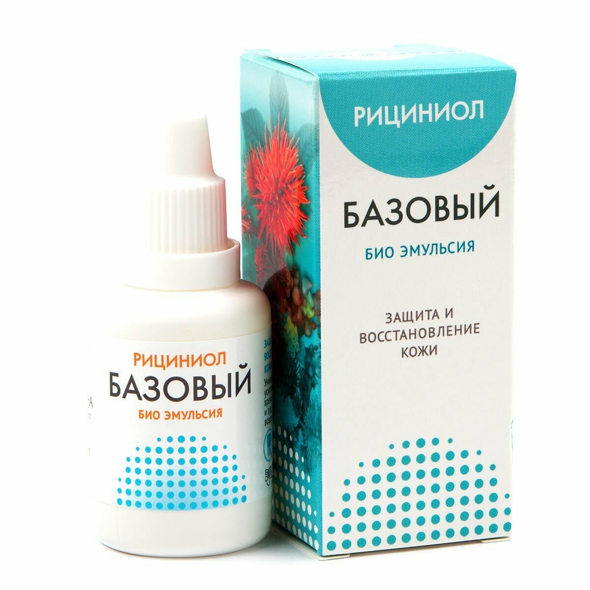 Рициниол базовый Эмульсия, 60мл, Защита и восстановление кожи, арго