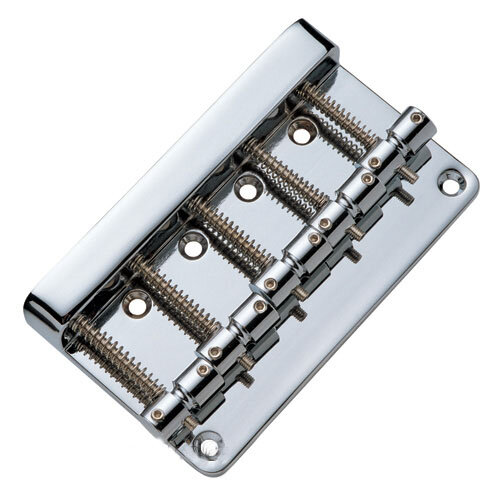 Бридж для 5-струнной бас-гитары Paxphil BB509-CR, хром