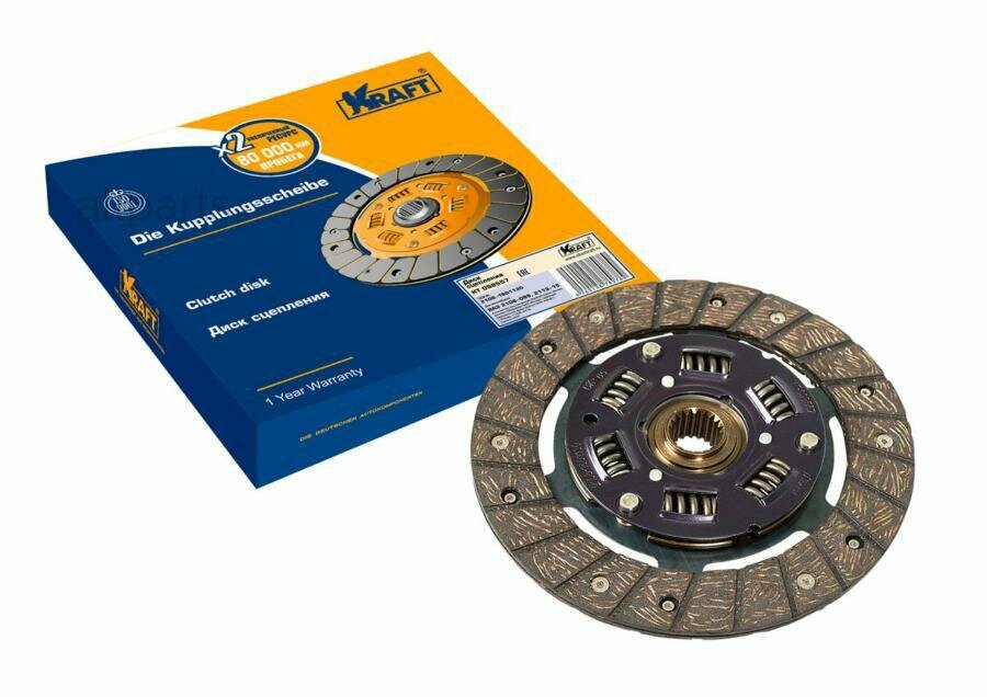 KRAFT KT098557 диск сцепления 2108-099,2113-15