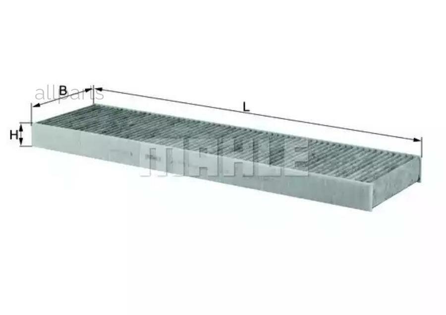 MAHLE LAK171 Фильтр салона угольный