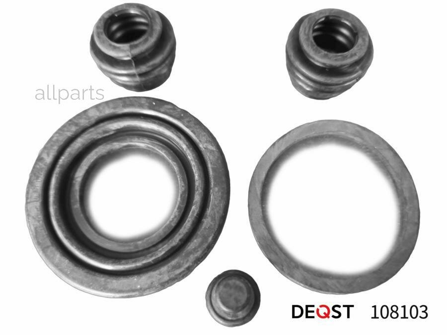 DEQST 108103 Ремкомплект тормозного суппорта заднего (для поршня O 34mm суппорт Nissin). Применяемость: HONDA Ac
