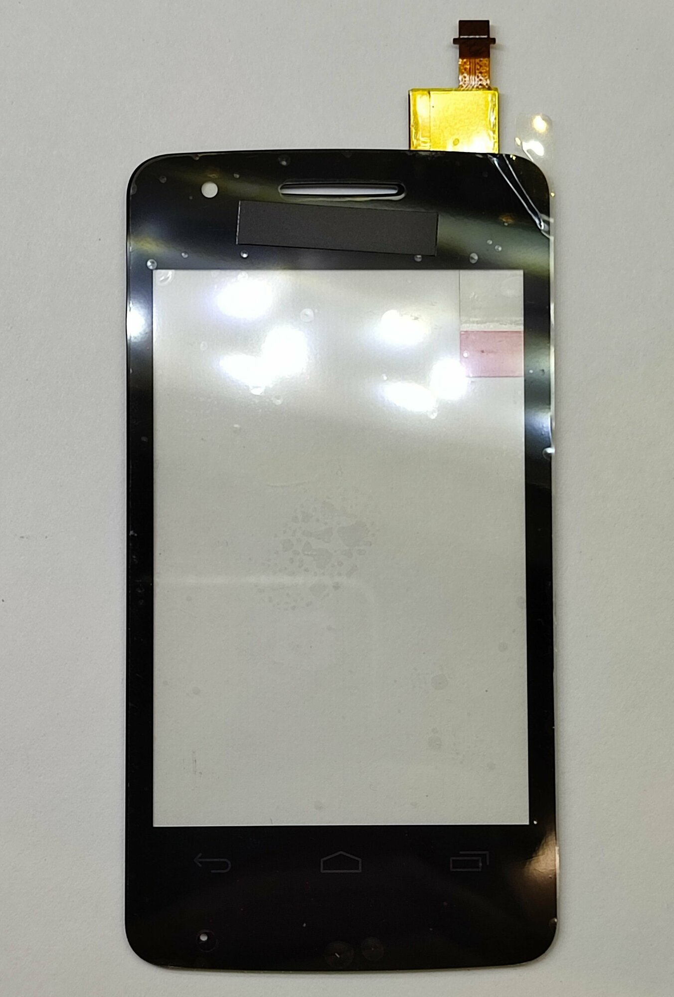 Тачскрин сенсор touchscreen сенсорный экран touch screen стекло для телефона Alcatel one touch 4030 4030d s'pop