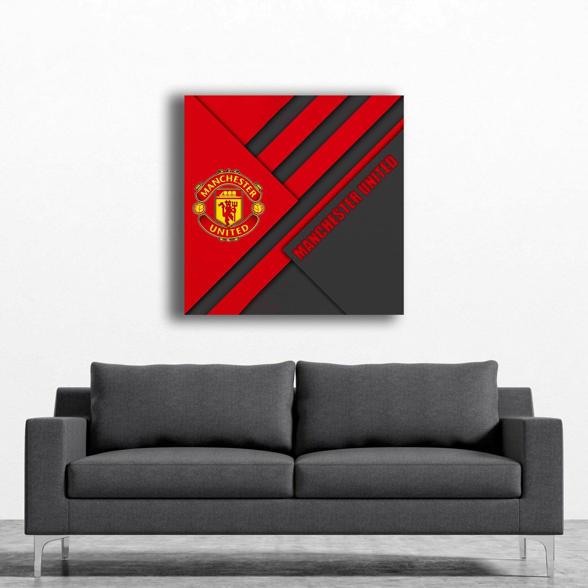 Интерьерная картина на холсте Манчестер Юнайтед 70*70