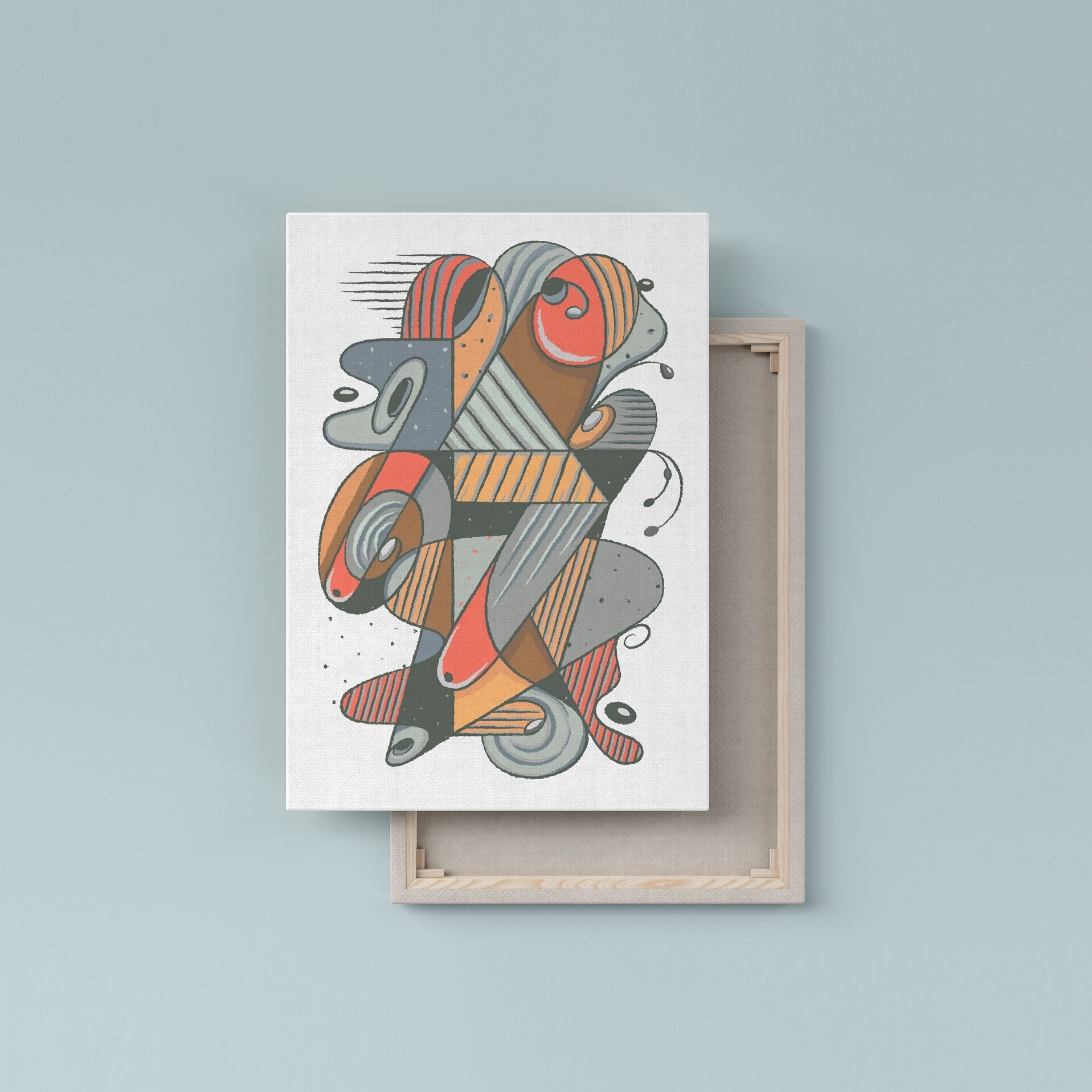 Картина на холсте "Полуденный зной" 70х50 см