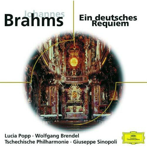Brahms: Deutsches requiem / Popp, Brendel: Sinopoli. 1 CD