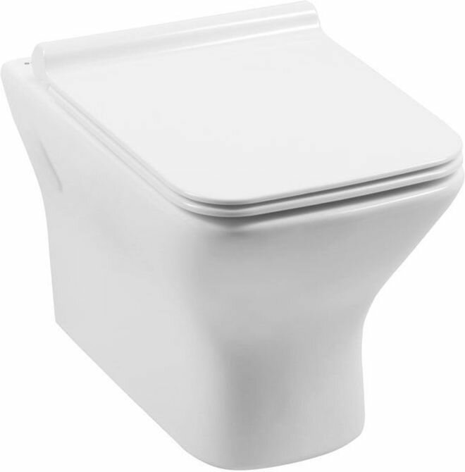Унитаз Aquanet Cube-W 210761 подвесной безободковый с микролифтом