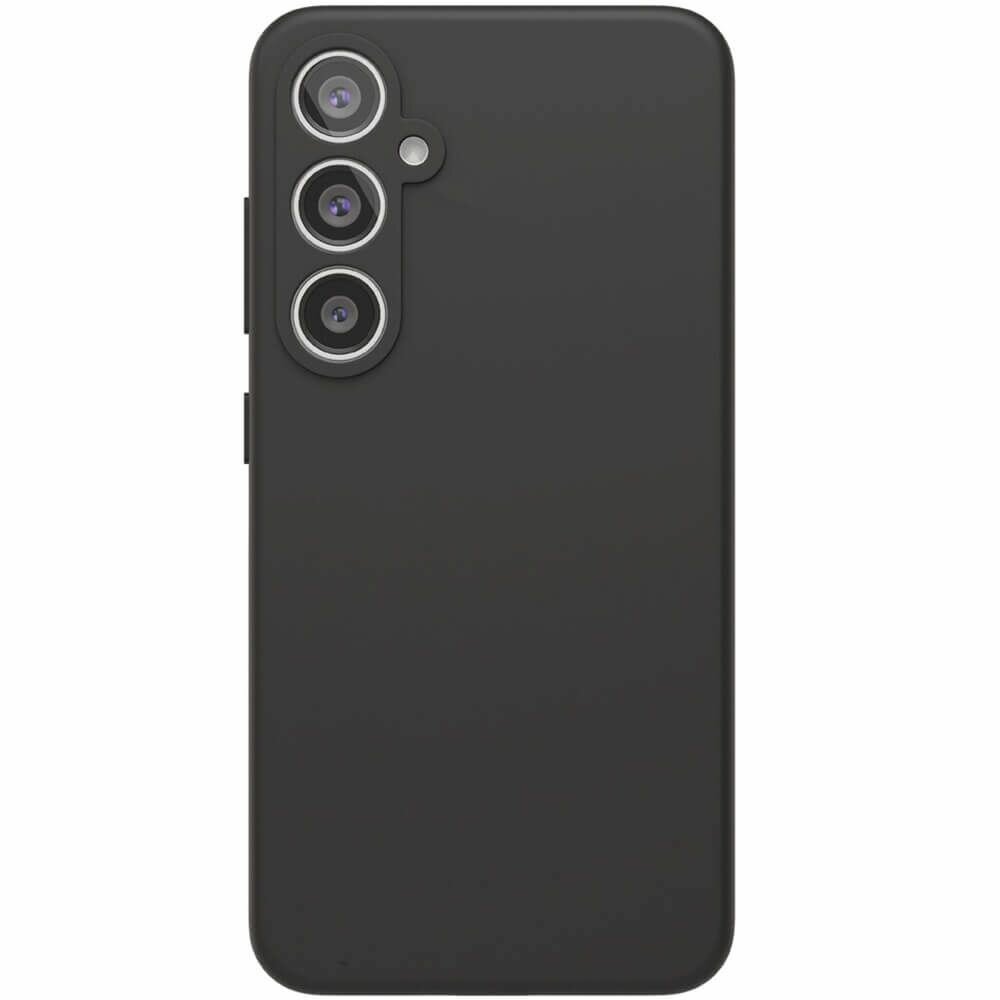 Samsung Galaxy s23 FE / s23fe Силиконовый чёрный чехол для Самсунг галакси с23фе накладка бампер гелакси галактика гелекси с 23 фе