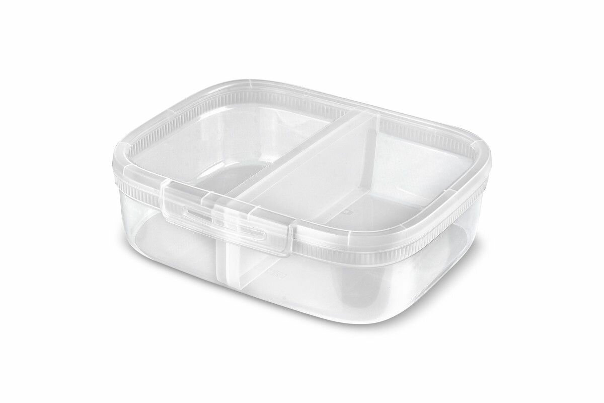 Контейнер для продуктов с разделителем, Snap box 3,3 л, 2264 прозрачный