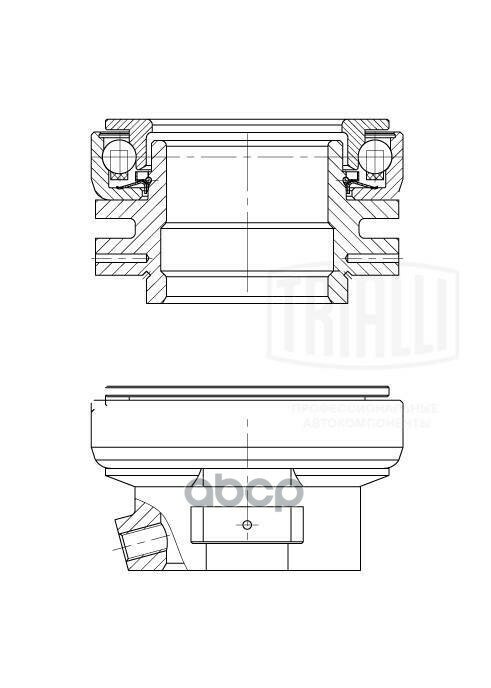 Муфта выключения сцепления Trialli арт. CT 0712