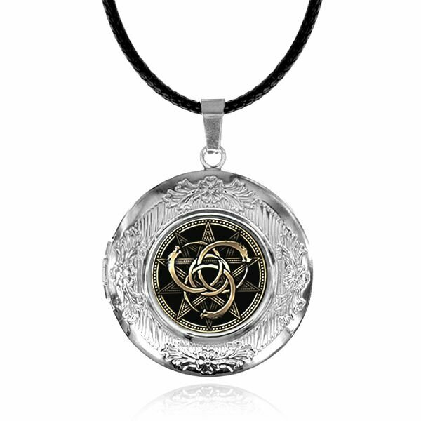 Колье, стекло