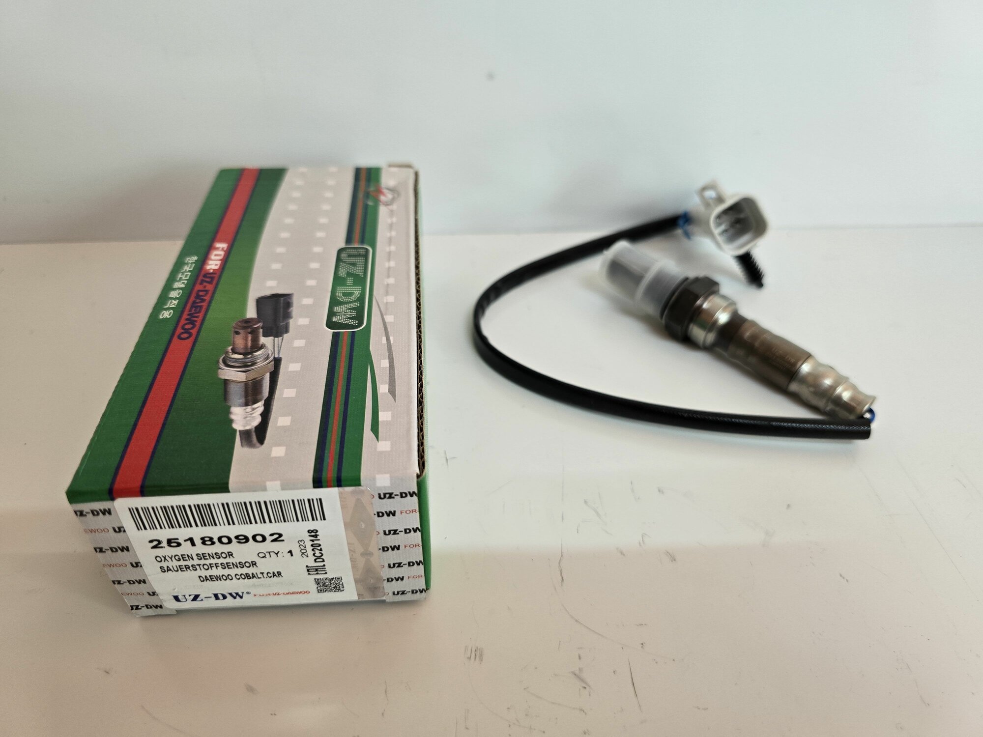 Датчик кислорода (лямбда-зонд) верхний, до катализатора Кобальт, Равон Р4, Джентра