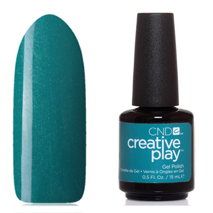 CND Creative Play Gel Polish Гель-лак , 432, Head Over Teal, 15 мл