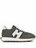 Кроссовки Hogan H601, размер 8,5 UK, серый