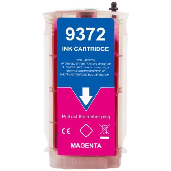 Струйный картридж G&g NH-C9373A желтый (130мл) для HP Designjet T610/T770/T790eprinter/T1300eprin