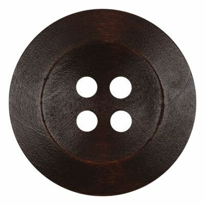 Пуговицы "BLITZ" DRN 0067 40 " ( 25 мм) 24 шт дерево №304 т. коричневый