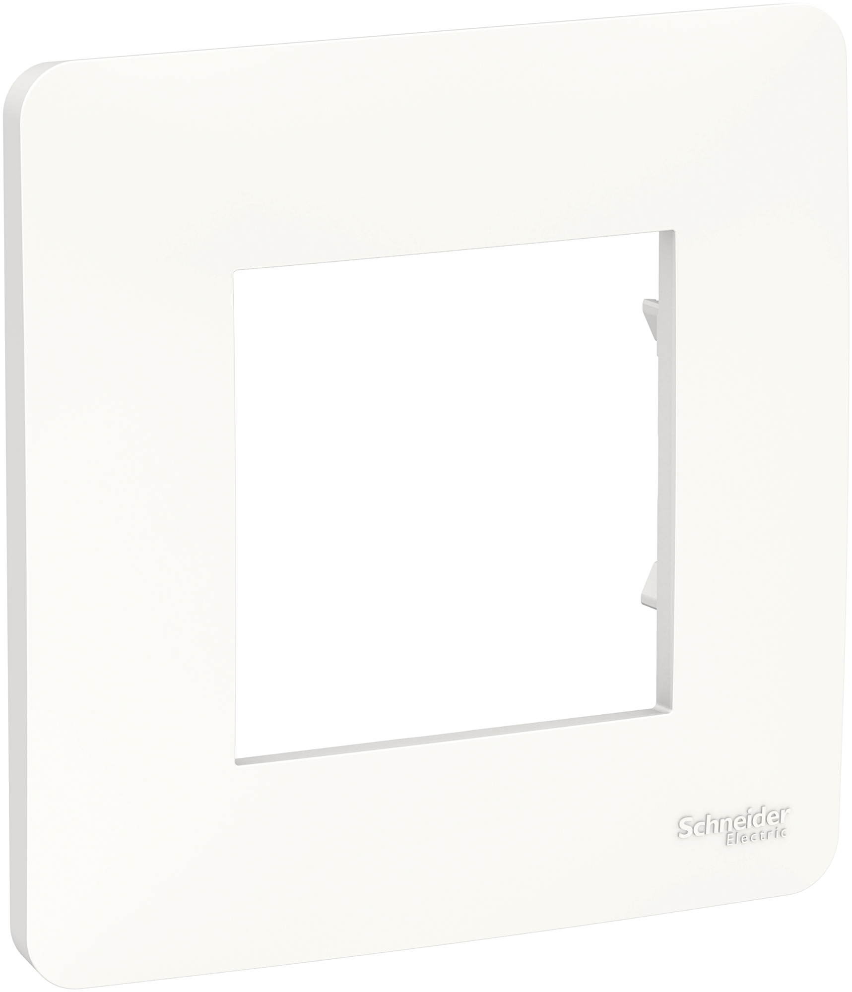 Рамка Schneider Electric Unica Studio NU200218, 1-местная, ABS-пластик, белая