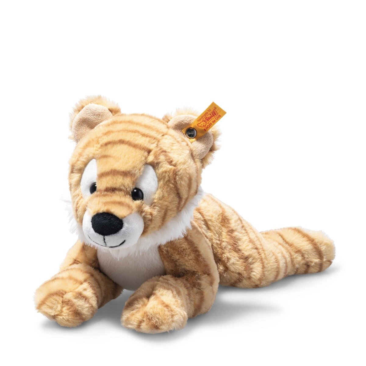 Мягкая игрушка Steiff Soft Cuddly Friends Toni tiger (Штайф Мягкие Приятные друзья тигр Тони, 30 см)