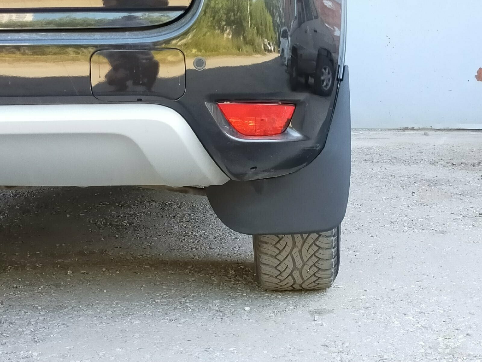 Брызговики NISSAN TERRANO задние увеличенные GARD. Брызговики задние Ниссан Террано увеличенные Дастер-Гард