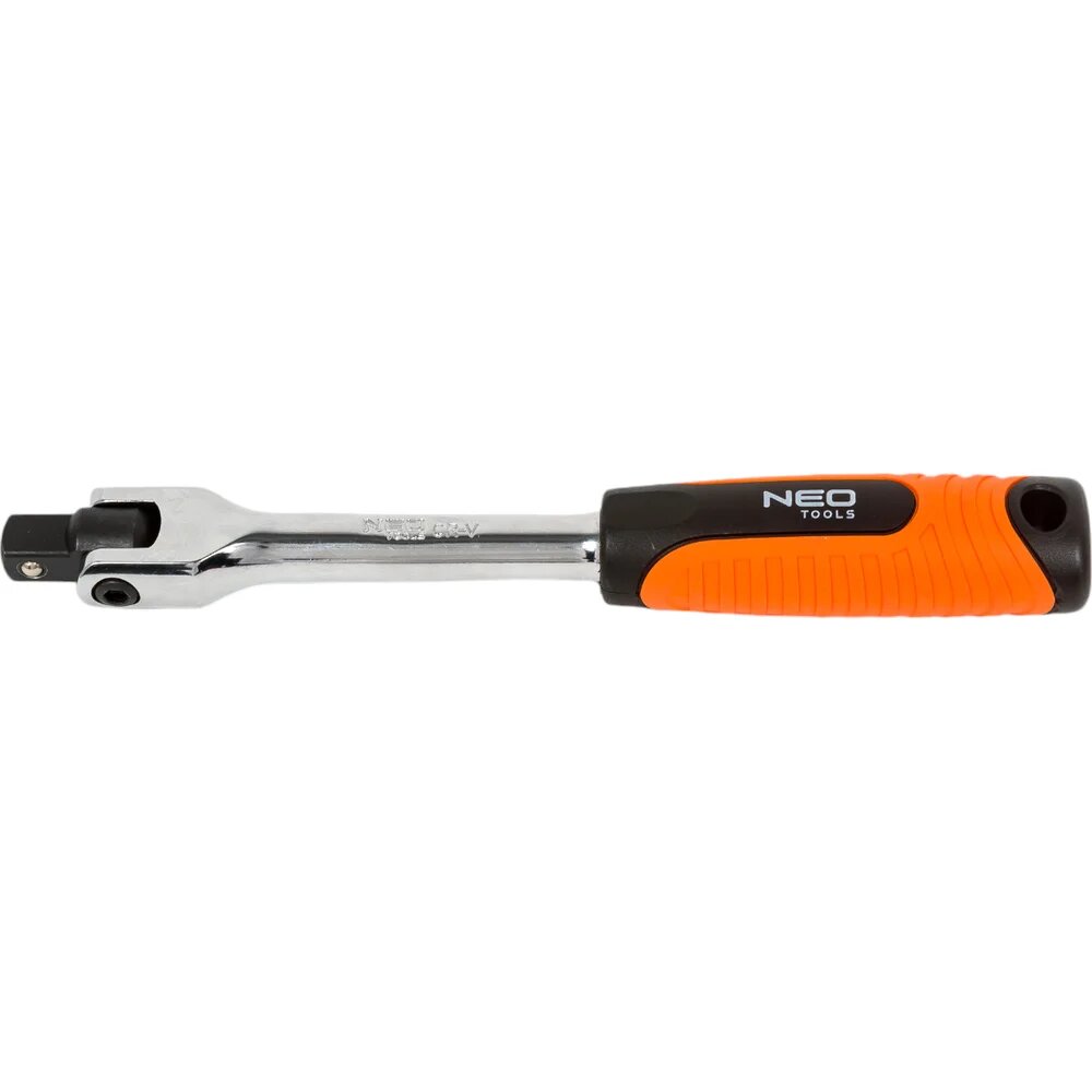 Вороток NEO Tools 1/2" G-образный, из CrV, с шарнирным механизмом, профессиональный инструмент для труднодоступных мест — фото 1