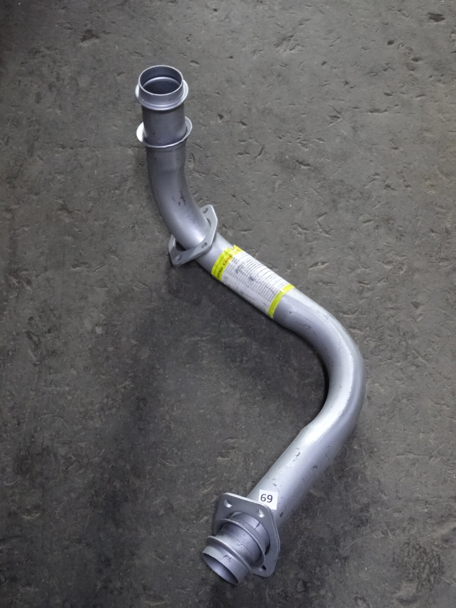 Труба приемная правая КамАЗ