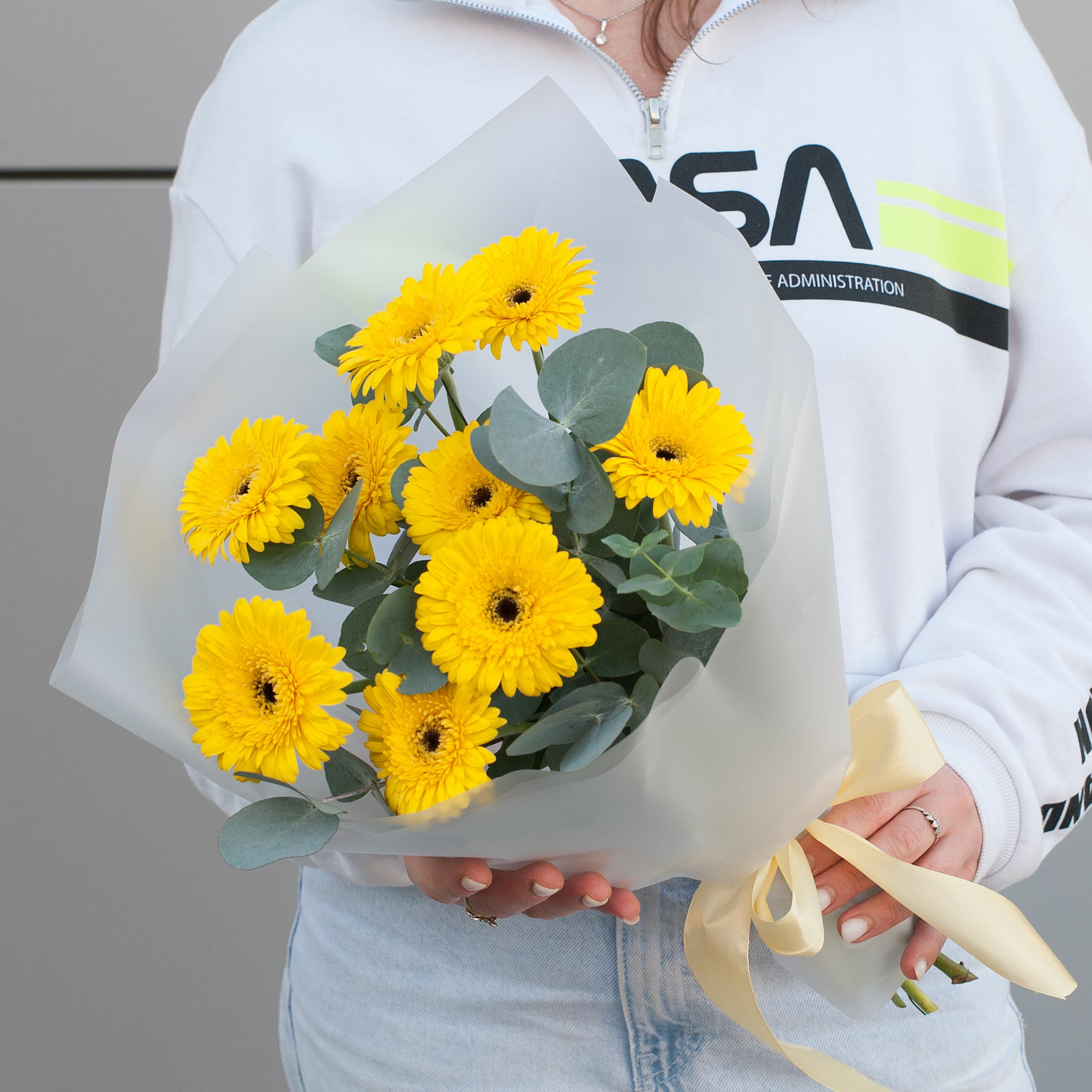 Букет из гербер "Doris"