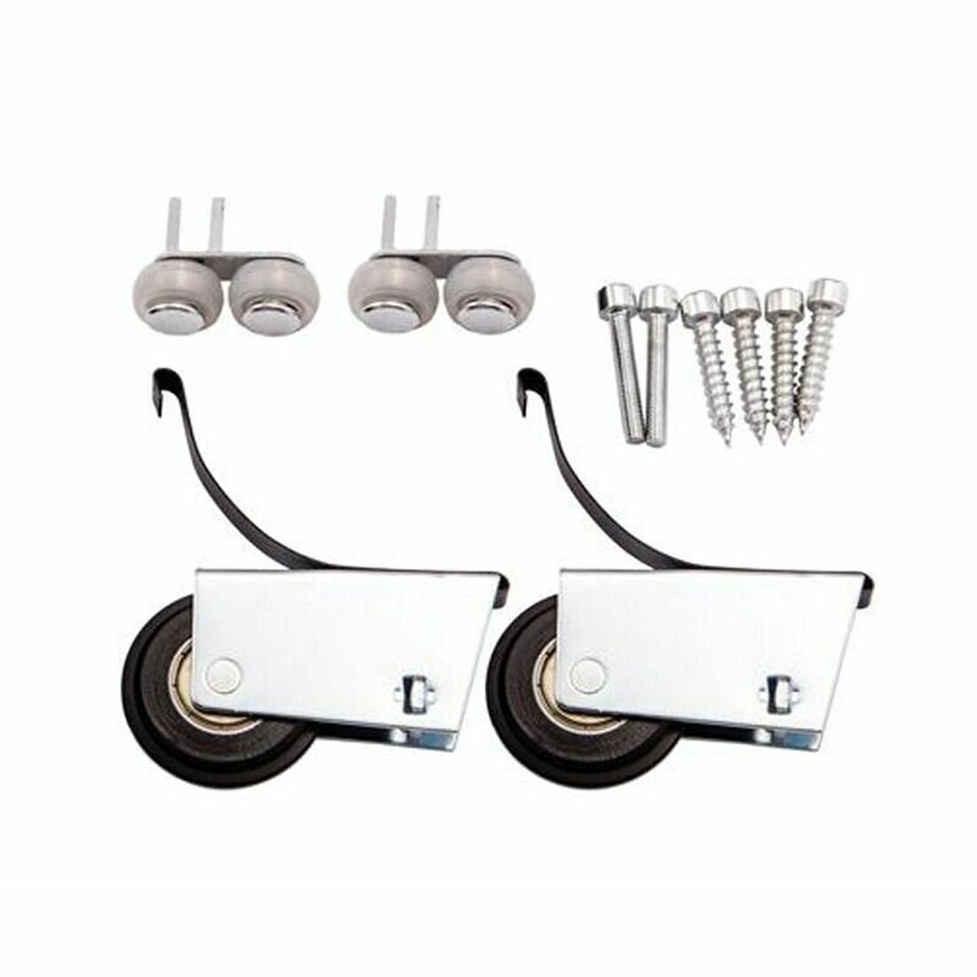 Ролики мебельные открытые (1 компл=2 верх+2 низ) усиленные