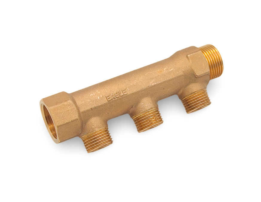 Коллектор 3/4" - Т3 - 1/2" Н, ℓ = 40