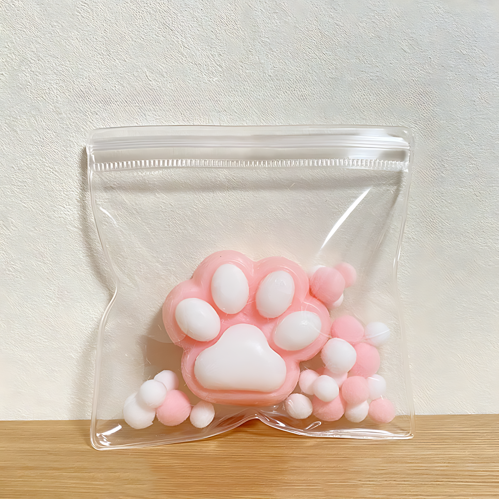 Прозрачный пакет для хранения с замком зип-лок, ПВХ, 13 х 13 см, 24 шт.