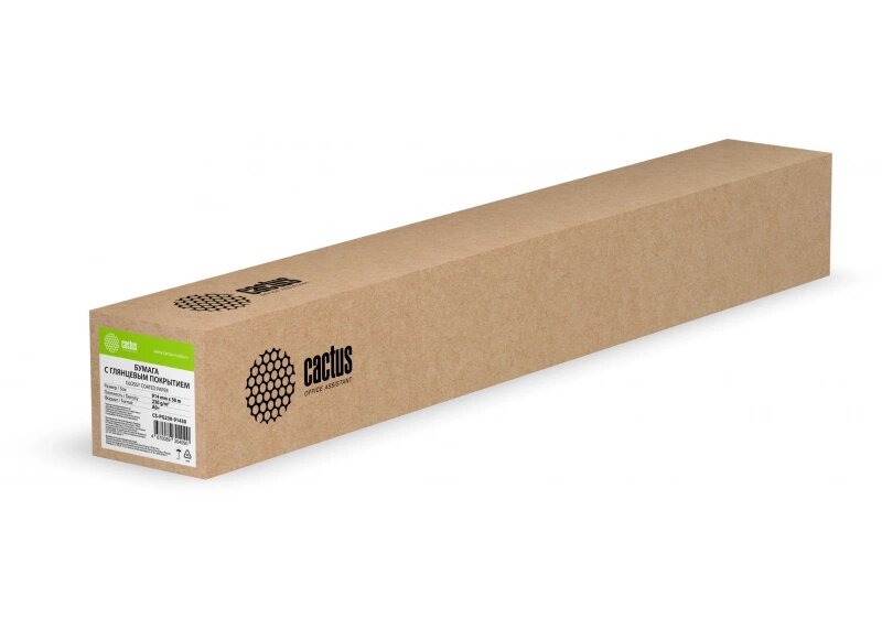 Бумага Cactus 36"(A0) (914мм-30м) CS-PG230-91430 , 230г/м2, белый