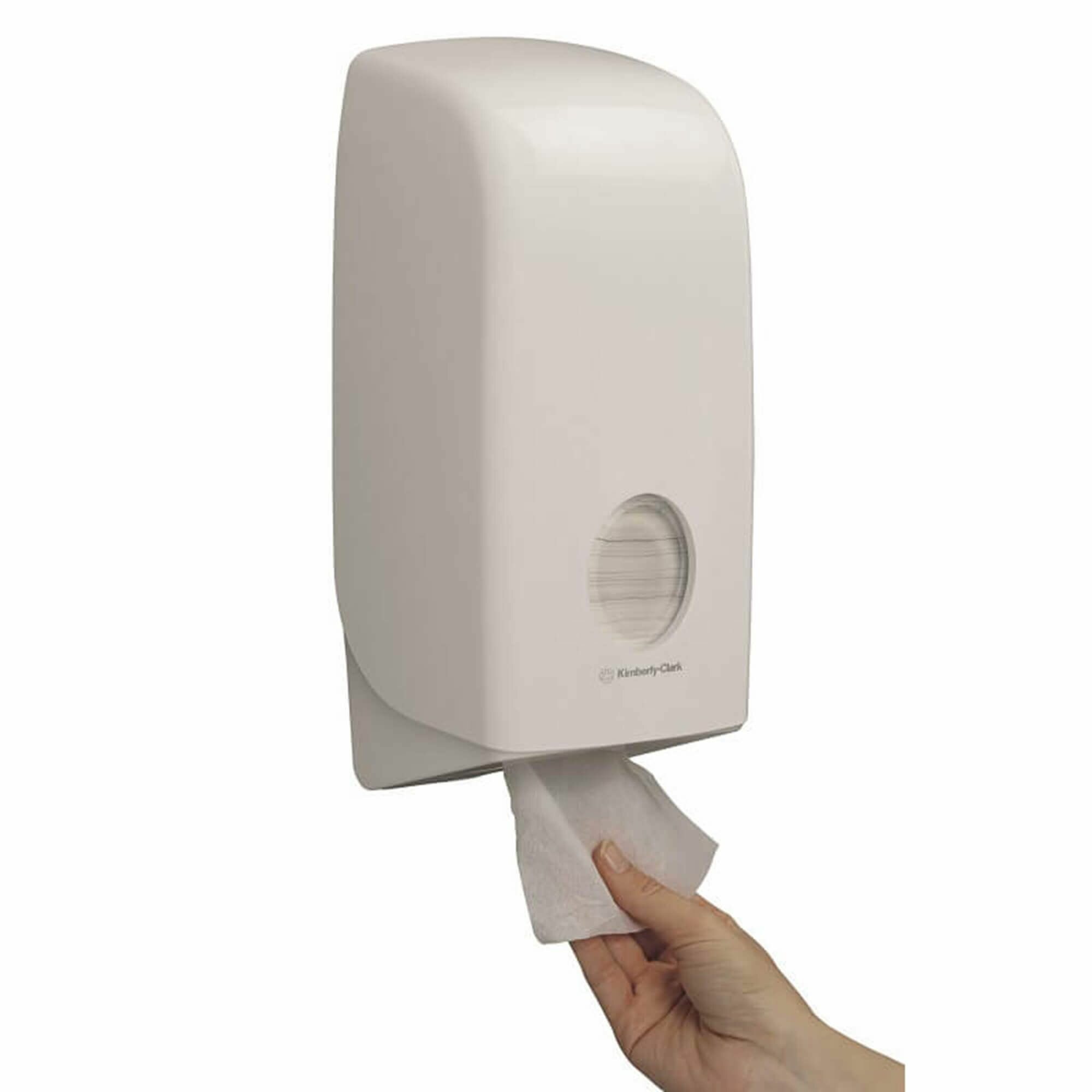 6946 Диспенсер для туалетной бумаги в пачках Aquarius белый