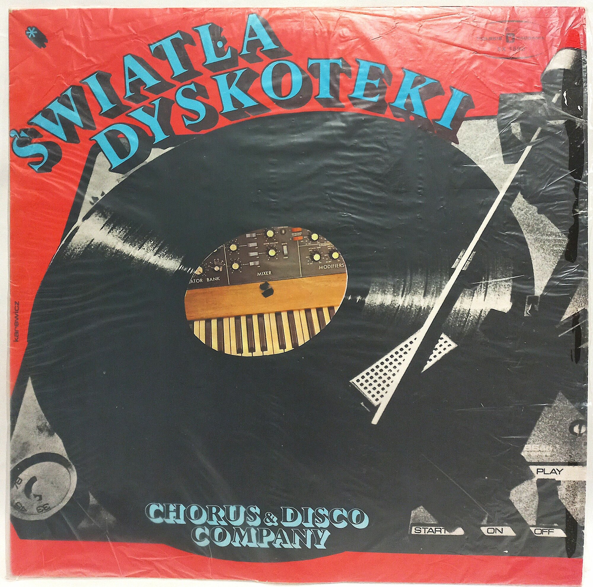 Chorus & Disco Companywiata - Dyskoteki (LP) 1978 г. винтажная виниловая пластинка